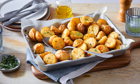 Roast Baby Potatoes with Herbs I Coles