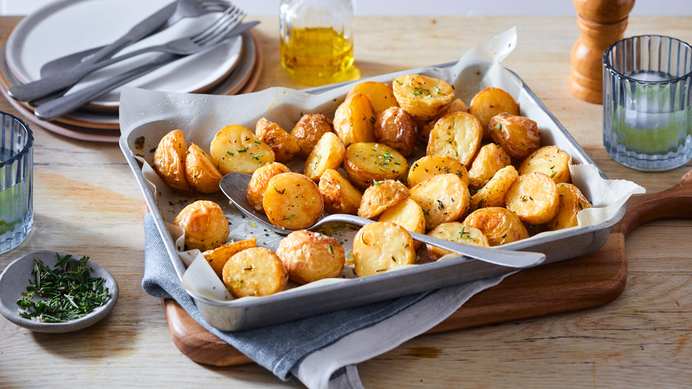 Roast Baby Potatoes with Herbs I Coles