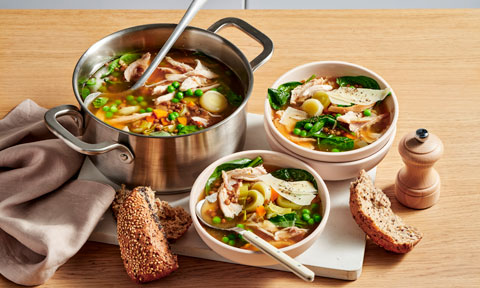 High-Protein Chicken Soup Recipe | Coles
