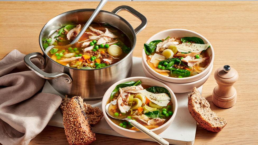 High-Protein Chicken Soup Recipe | Coles