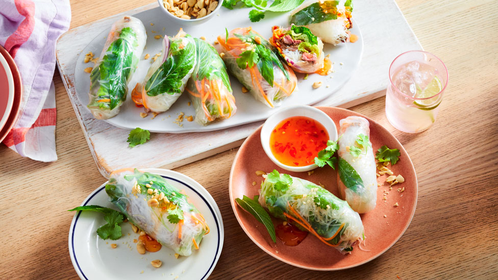 Lemongrass Beef Rice Paper Roll Recipe | Coles