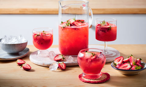 Strawberry Lemonade Recipe | Coles