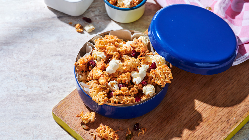 Noodle & Popcorn Trail Mix Recipe | Coles