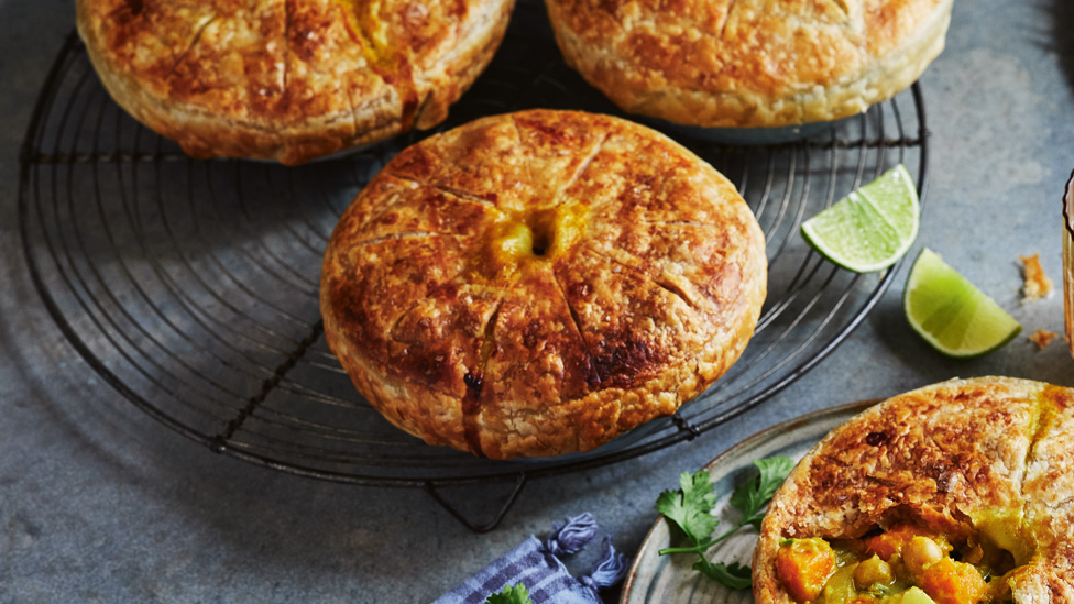 Curried Root Vegetable Pies Recipe | Coles
