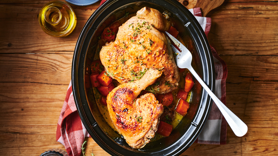 Slow-cooker creamy thyme chicken recipe | Coles