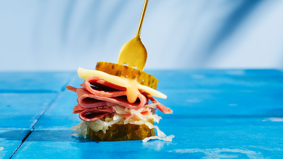 Mini reuben pickle ‘burgers’ Recipe | Coles