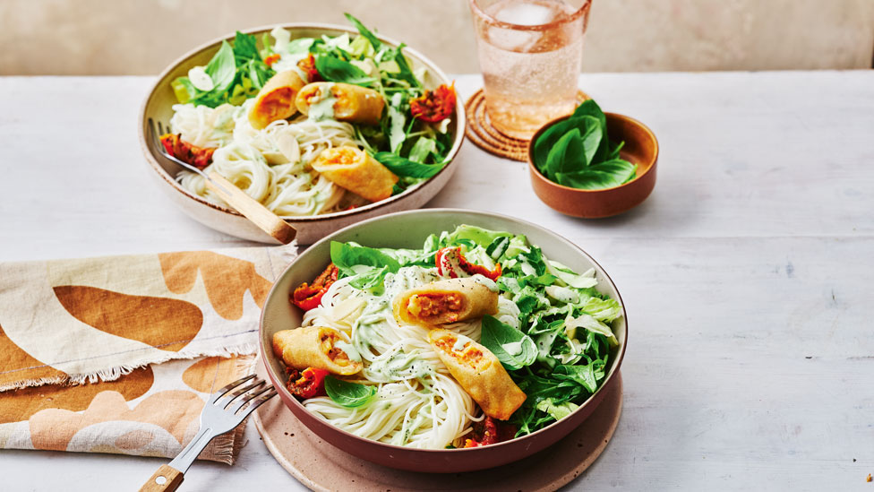 Lasagne Spring Roll Noodle Salad Recipe | Coles