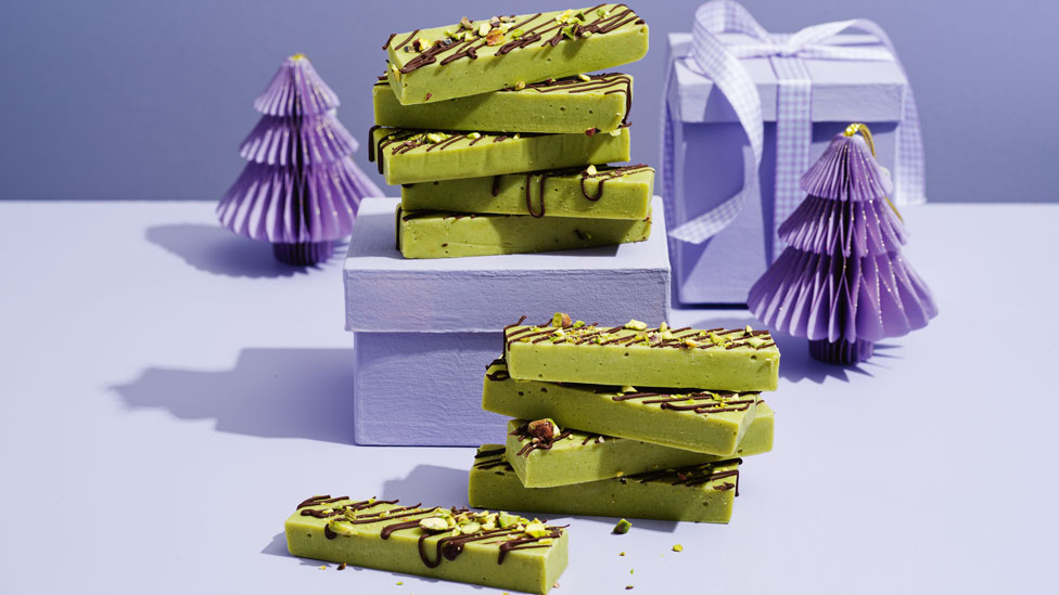 Matcha & White Chocolate Fudge Recipe | Coles