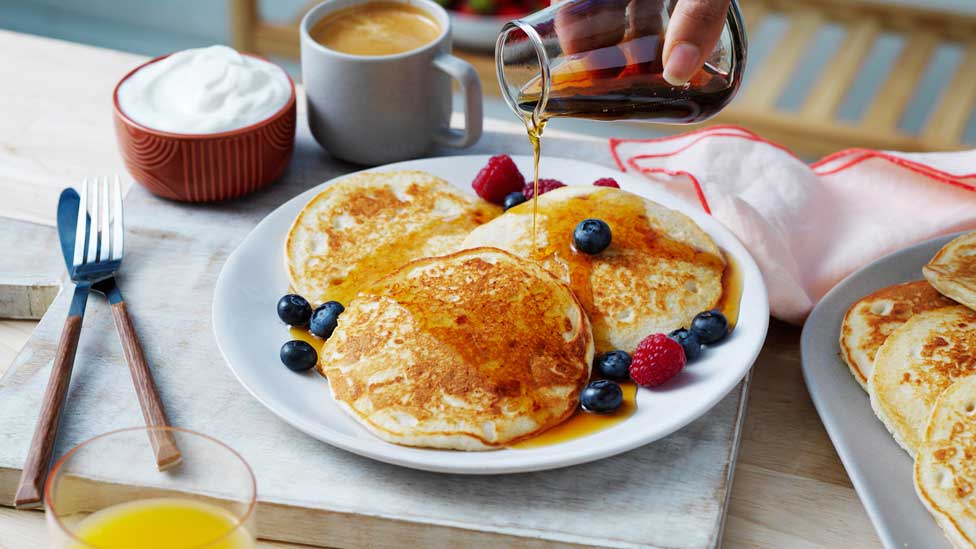 Fluffy and Delicious Eggless Pancakes Recipe | Coles