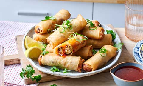 Prawn Spring Rolls Recipe | Coles
