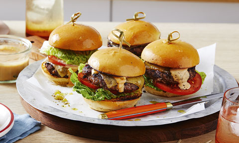 Beef Sliders Recipe | Mini Burger Sliders for Parties | Coles