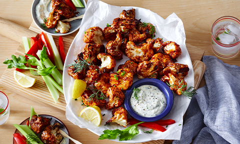 Buffalo Cauliflower Wings Recipe I Coles