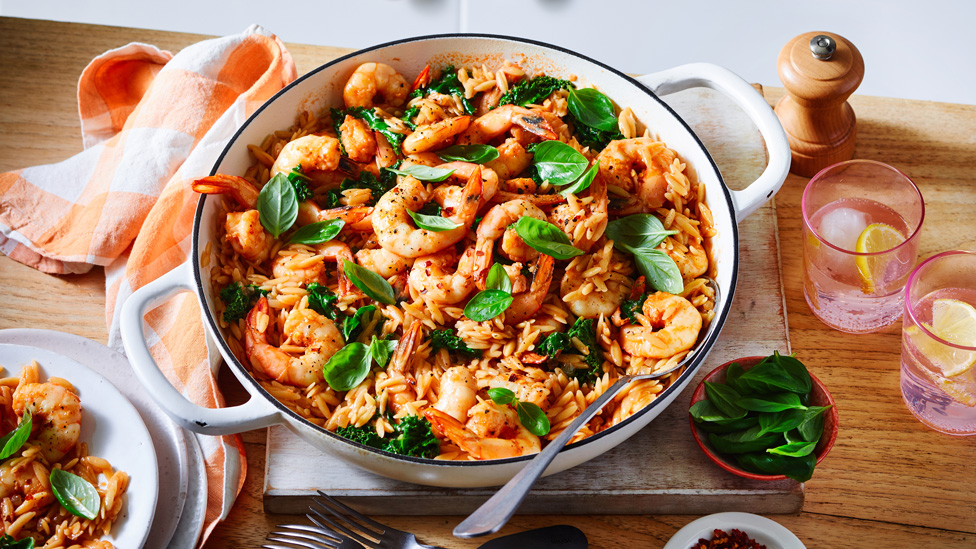 Chilli Prawn Risoni Recipe | Coles