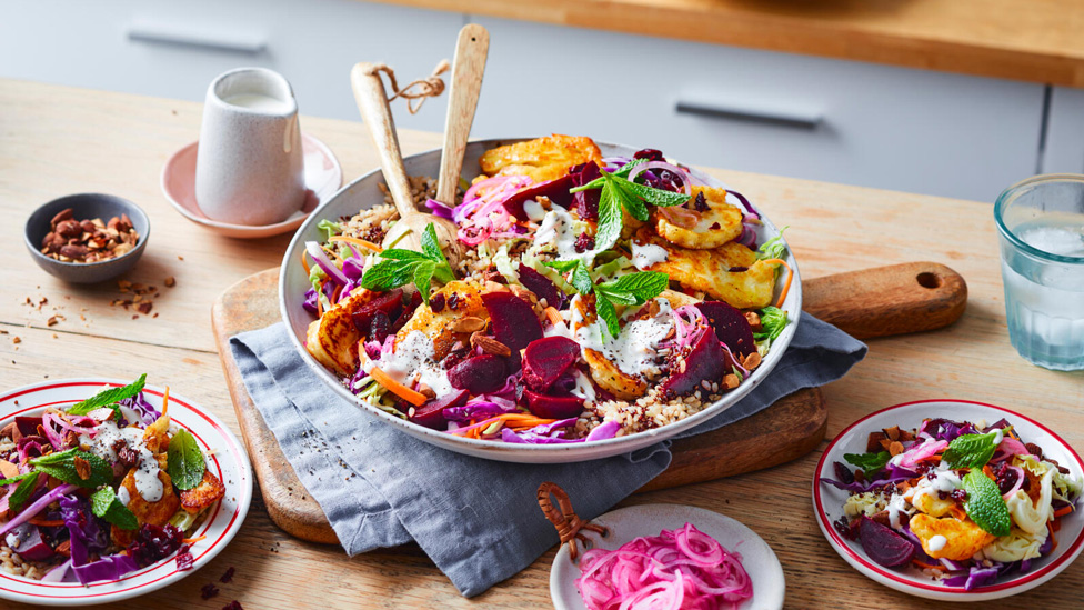 Beetroot, Haloumi & Grain Salad Recipe | Coles
