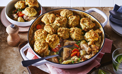 Chicken & Dumpling Bake Recipe | Coles