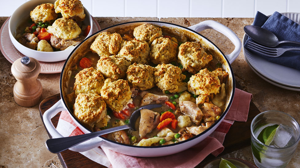 Chicken & Dumpling Bake Recipe | Coles