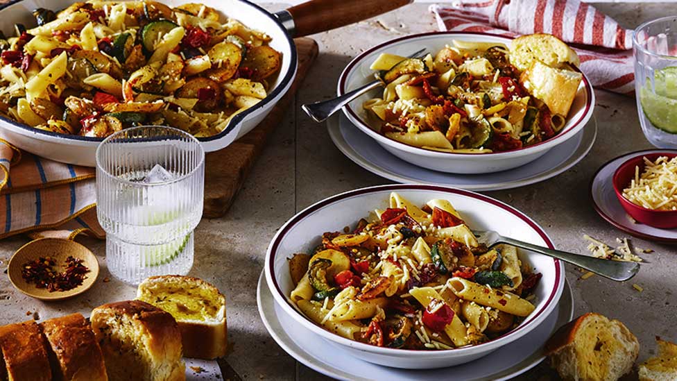 Mediterranean Vegetable Pasta Recipe | Coles