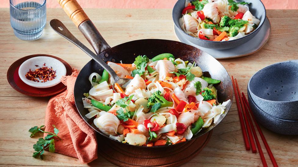 Prawn Dumpling & Vegetable Stir-fry Recipe | Coles