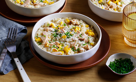 Tuna & Corn Risotto Recipe | Coles