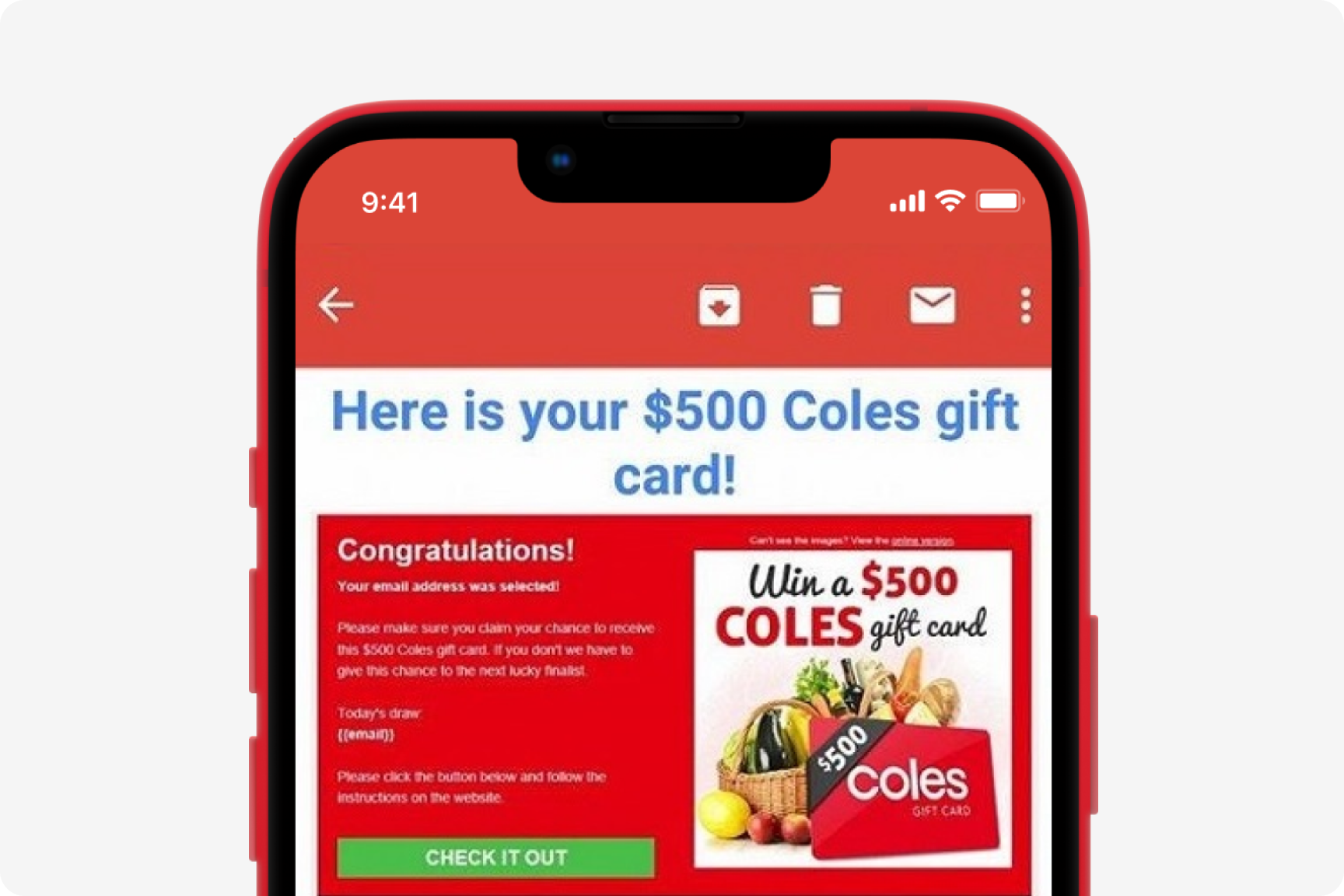Protect yourself from Scams | Coles
