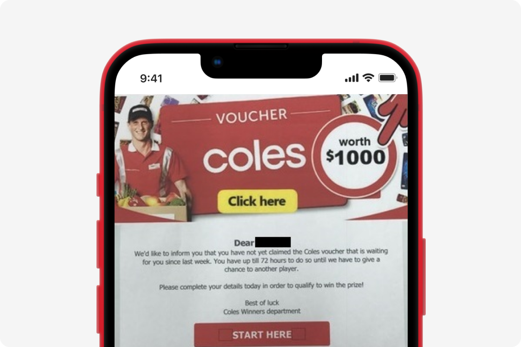Protect yourself from Scams | Coles