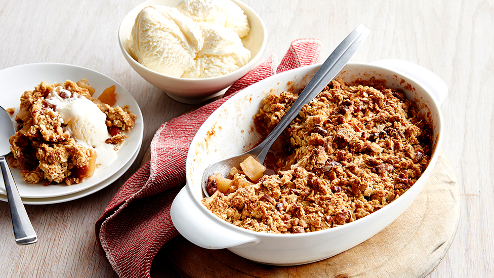 Apple and Sultana Crumble Recipe | Coles