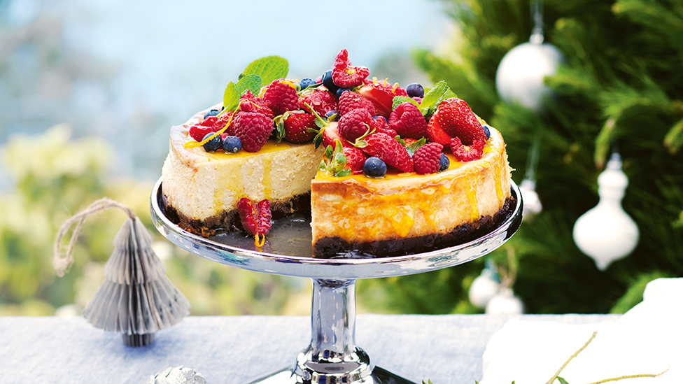 Baked Fruitcake Cheesecake recipe | Coles