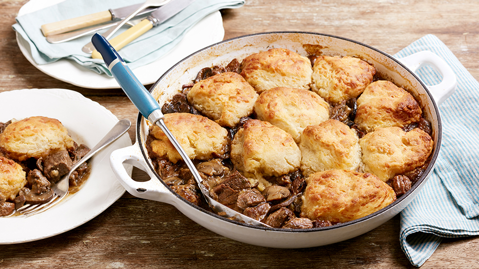 Beef and Mushroom Cobbler Recipe | Coles