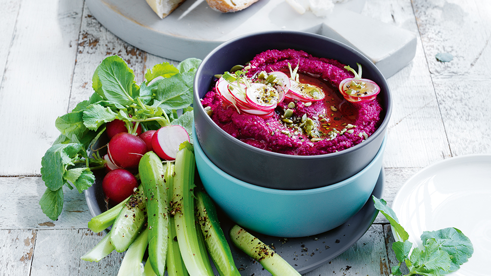 Quick and Easy Courtney Roulston’s Beetroot Hommus Recipe | Coles