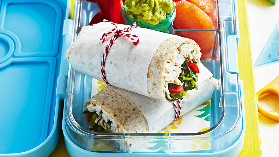 Quick & Easy Chicken and Herb Salad Wrap Recipe | Coles