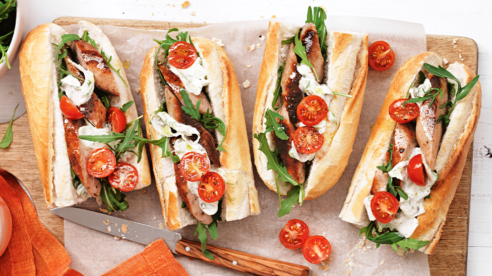Speedy Fancy Sausage Sangers Recipe | Coles