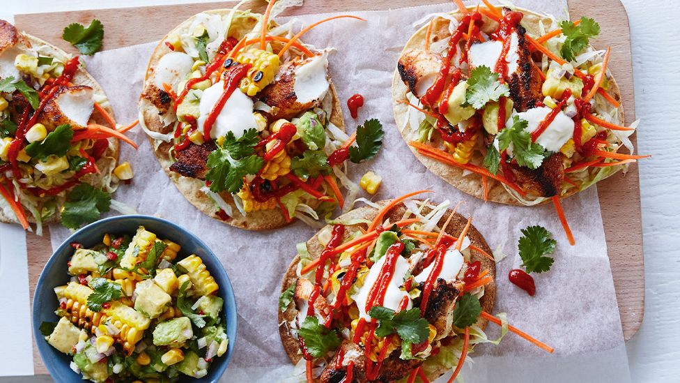 Crispy Fish Tostadas Recipe | Coles