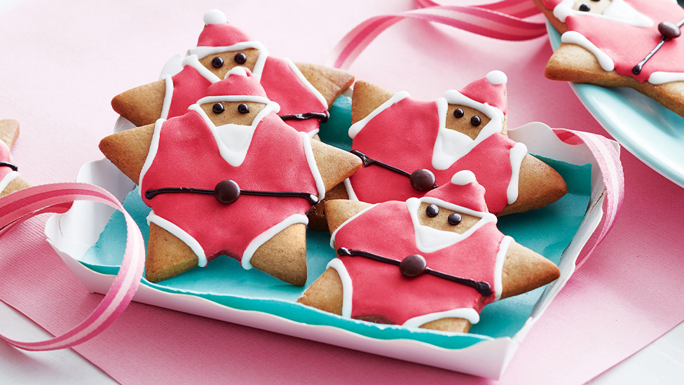 Gingerbread Santas Recipe | Coles