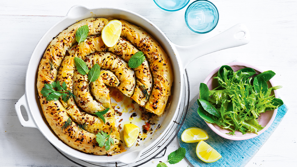 Quick and Easy Lamb Cauliflower and Pumpkin Scroll Recipe | Coles