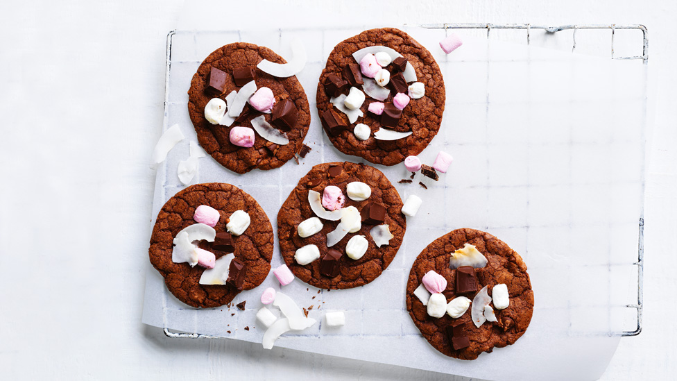 Rocky Road Biscuits Recipe | Coles