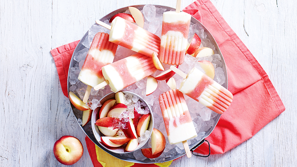 Nectarine and Yoghurt Ice-Blocks Recipe | Coles