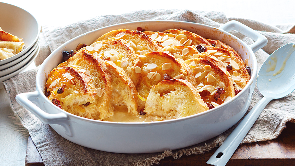 Orange Marmalade, Almond and Sultana Bread and Butter Pudding Recipe ...