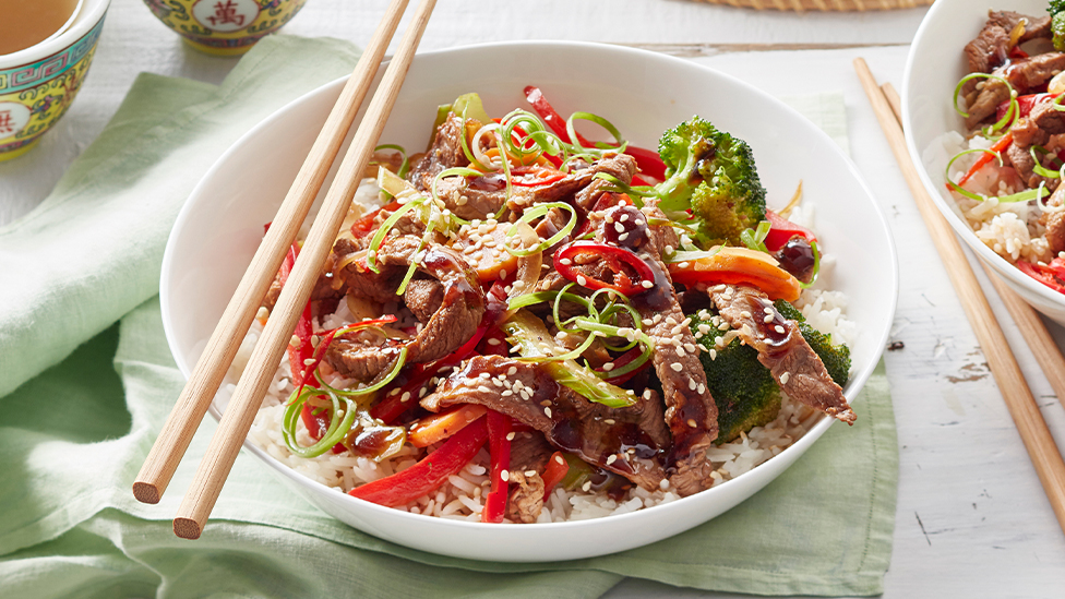 Sesame Beef and Veggie Stir-Fry Recipe | Coles