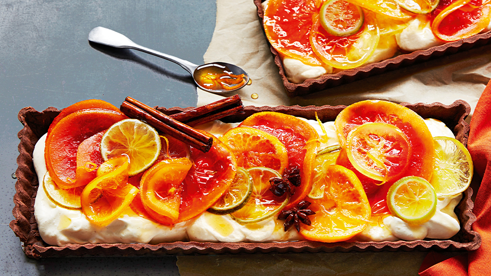 Spiced Citrus and Choc Tarts Recipe | Coles