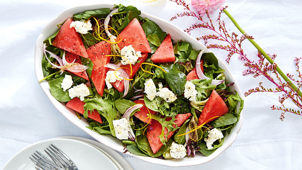 Watermelon and Goats Cheese Salad Recipe | Coles