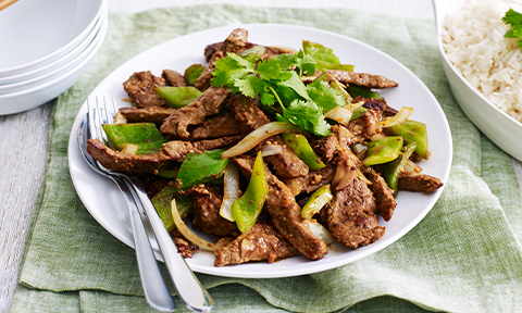 Quick and Easy Chinese Satay Beef Recipe | Coles