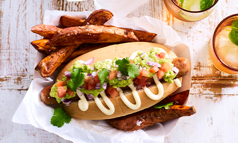 Quick & Easy Completo (Chilean Hot Dogs) Recipe | Coles