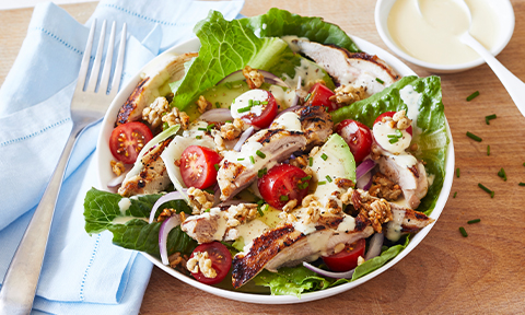 Mango-avocado salad with coriander dressing recipe | Coles