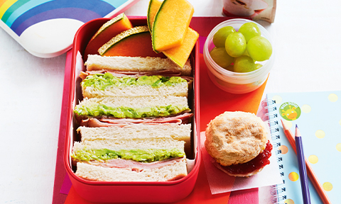 Ham and Avocado Sandwich Recipe | Coles