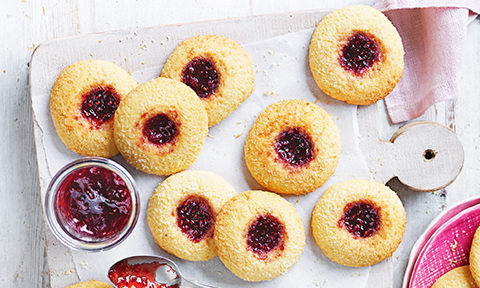 Quick and Easy Jam Drop Biscuits Recipe | Coles