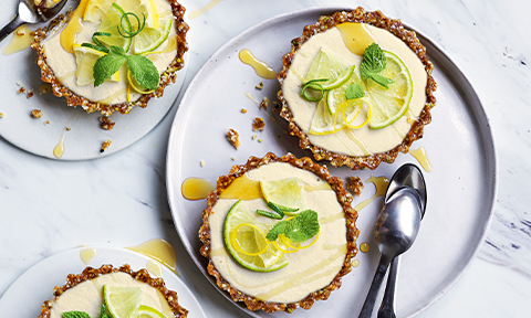 Quick and Easy Lemon and Lime Vegan Tarts Recipe | Coles