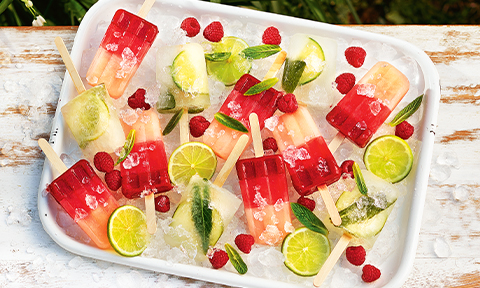 Lime Mojito Pops Recipe | Coles
