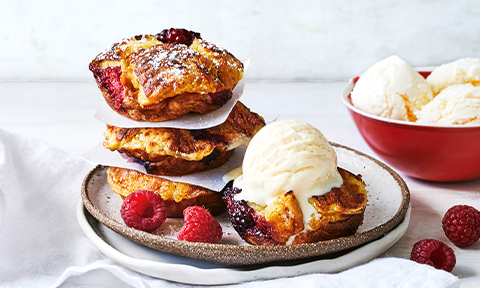 Mini Berry Bread and Butter Puddings Recipe | Coles