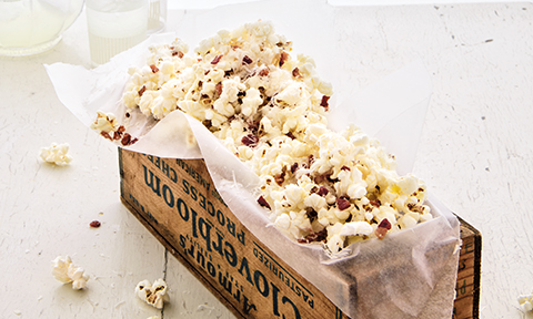 Quick and Easy Popcorn with bacon and parmesan recipe | Coles