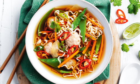 Pork ramen soup recipe | Coles
